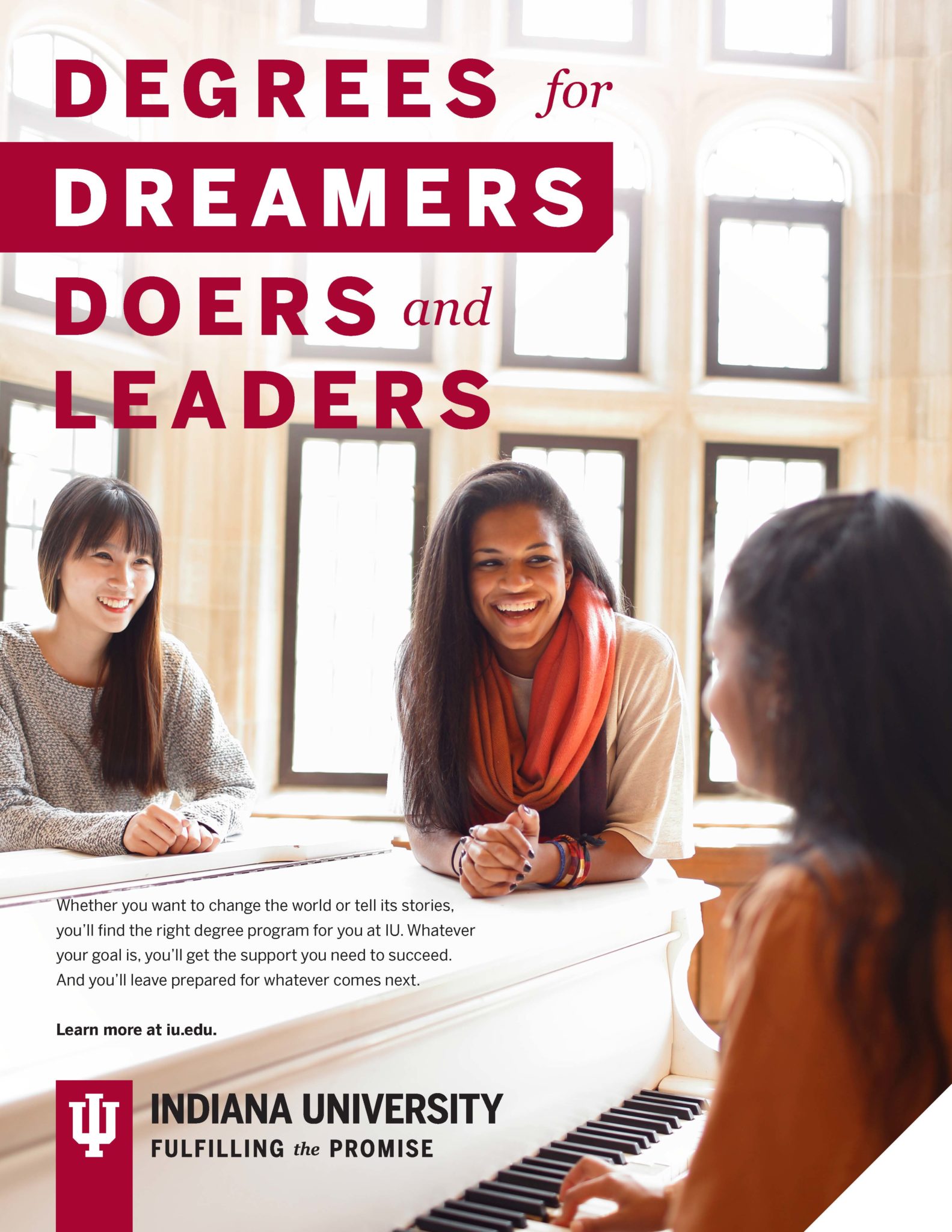 Indiana University Brand Ads | Amber Elise Page